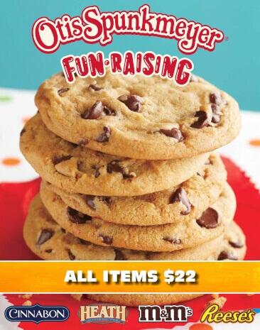 Otis Spunkmeyer Variety Catalog Fundraiser | All Items $22