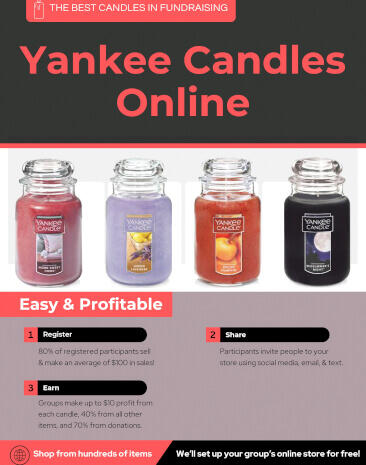 Kickstart Your Yankee Candle Fundraiser Up to 40 Profit